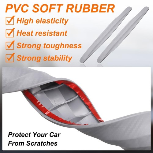 4pcs Bumper Guard Strip Anti-Collision Bumper Protector Trim for Cars ...