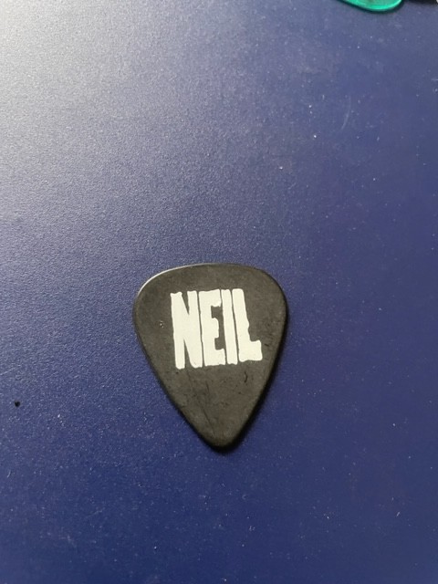 NEIL YOUNG ))) guitar pick - VERY RARE #1 | eBay