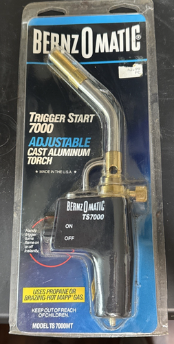 Bernzomatic Ts7000 Hand Torch, Flame Type Swirl, Ignition Type Instant ...