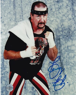 Terry Funk Signed 8x10 Photo ECW Wrestling WWE Wrestler NWA WWF ...