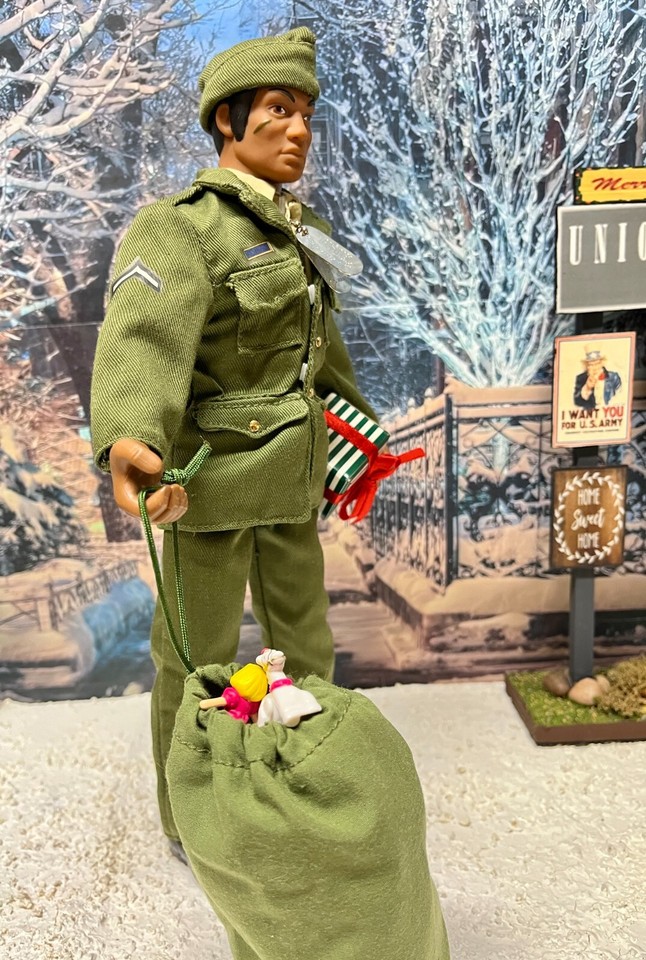 1/6 scale GI Joe WW2 "Home for the Holidays" 12" Soldier | eBay