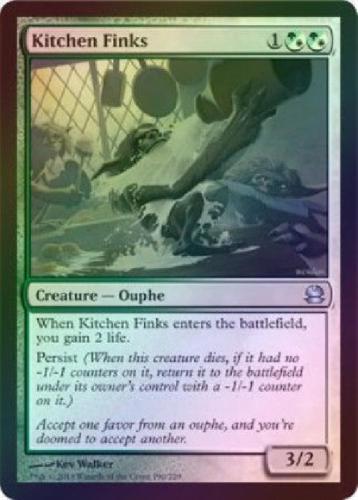 MTG Kitchen Finks - Foil New Modern Masters | eBay