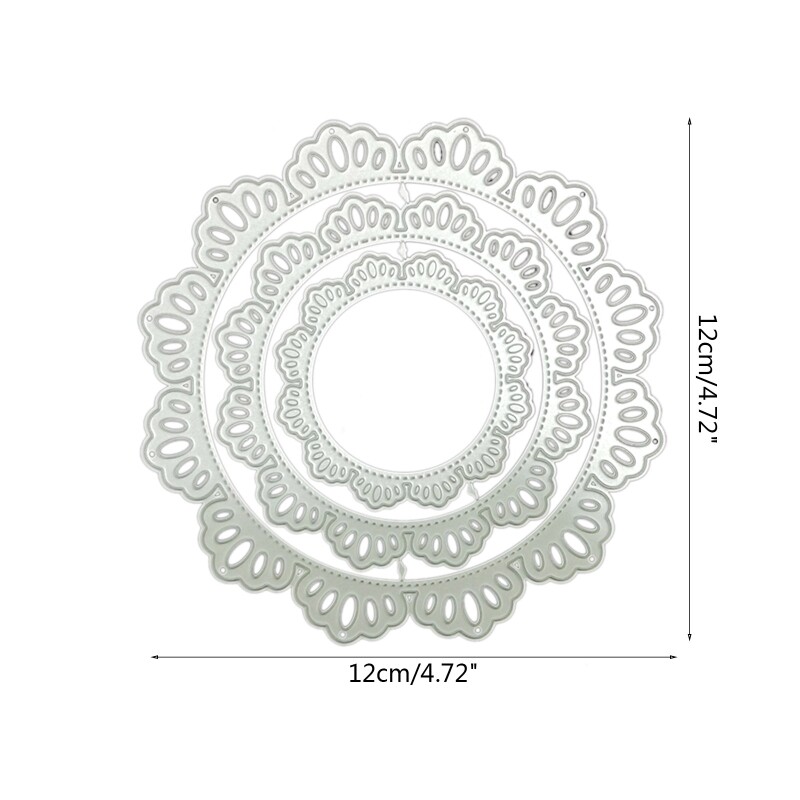 Multi-layer Circle Die Cuts Template for Gift Card Making Scrapbooking ...