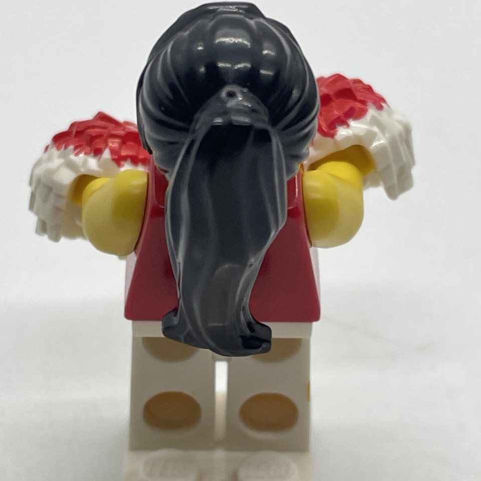 Red Cheerleader Series 8 Pom-Poms CMF LEGO® Minifigure Mini Figure Fig ...