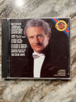 Beethoven Overtures Colin Davis CBS | eBay