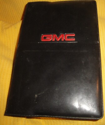 1995 GMC Truck Jimmy Owner's Manual w/Case used | eBay