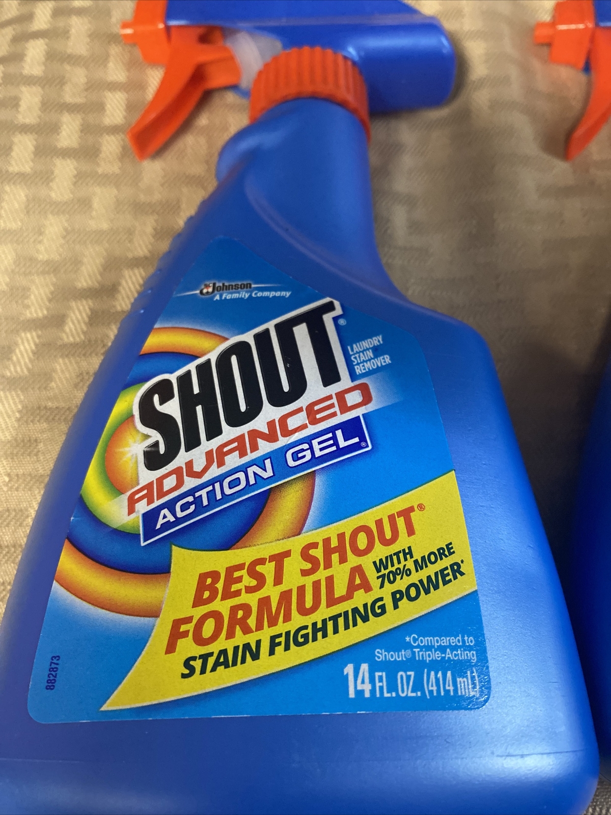 Shout Spray and Wash Advanced Action Stain Remover for Clothes, 22 oz 2 ...