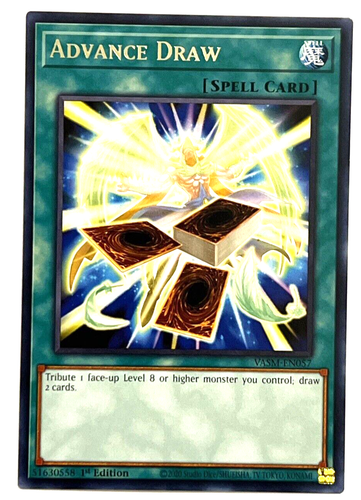 YuGiOh! - Advance Draw - VASM-EN057 - 1st Edition - Rare | eBay