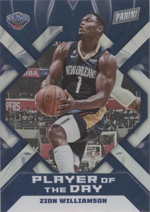 2022-23 Panini Player of the Day - Zion Williamson #50 Holo for sale ...