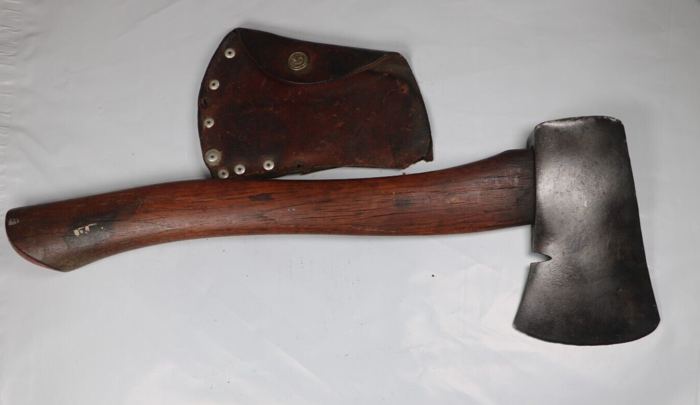 Early Vintage Genuine Plumb Boy Scout Hatchet, Axe Original Handle ...