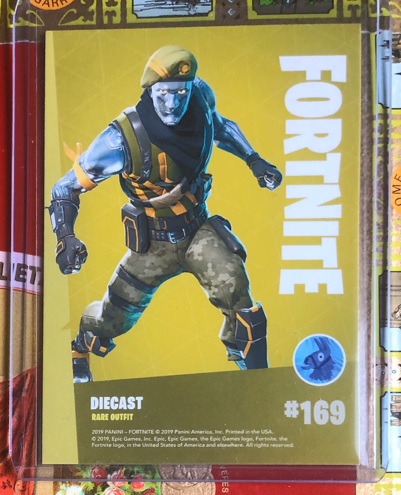 Diecast !! 2019 FORTNITE Trading Card RARE Outfit! | eBay