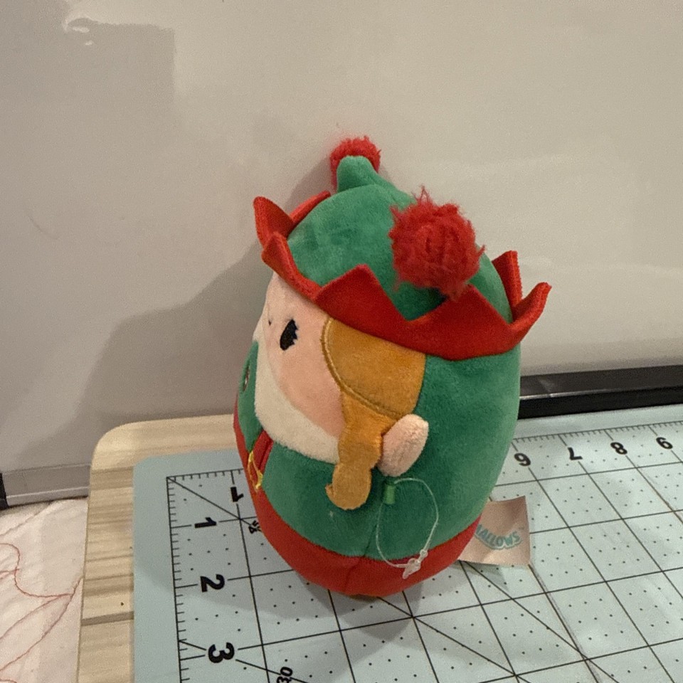 Kelly Toy Squishmallows Plush Christmas Emmy The Elf Stuffed Toy ...