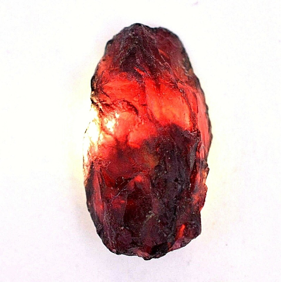 Extremely Rare Painite Red Brown Unheated Facet Rough 26.05 Ct Mogok ...