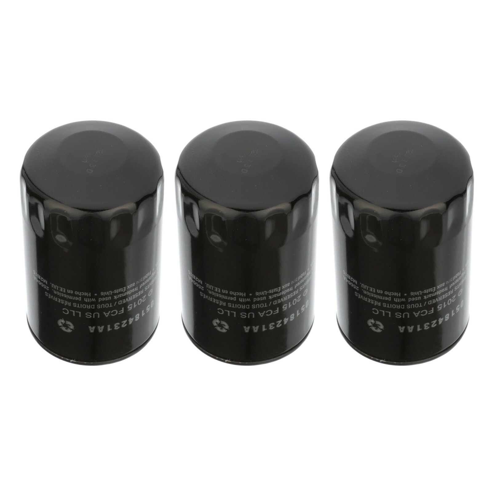 JEEP DODGE CHRYSLER RAM SET OF 3 OIL FILTERS OEM NEW MOPAR PART ...