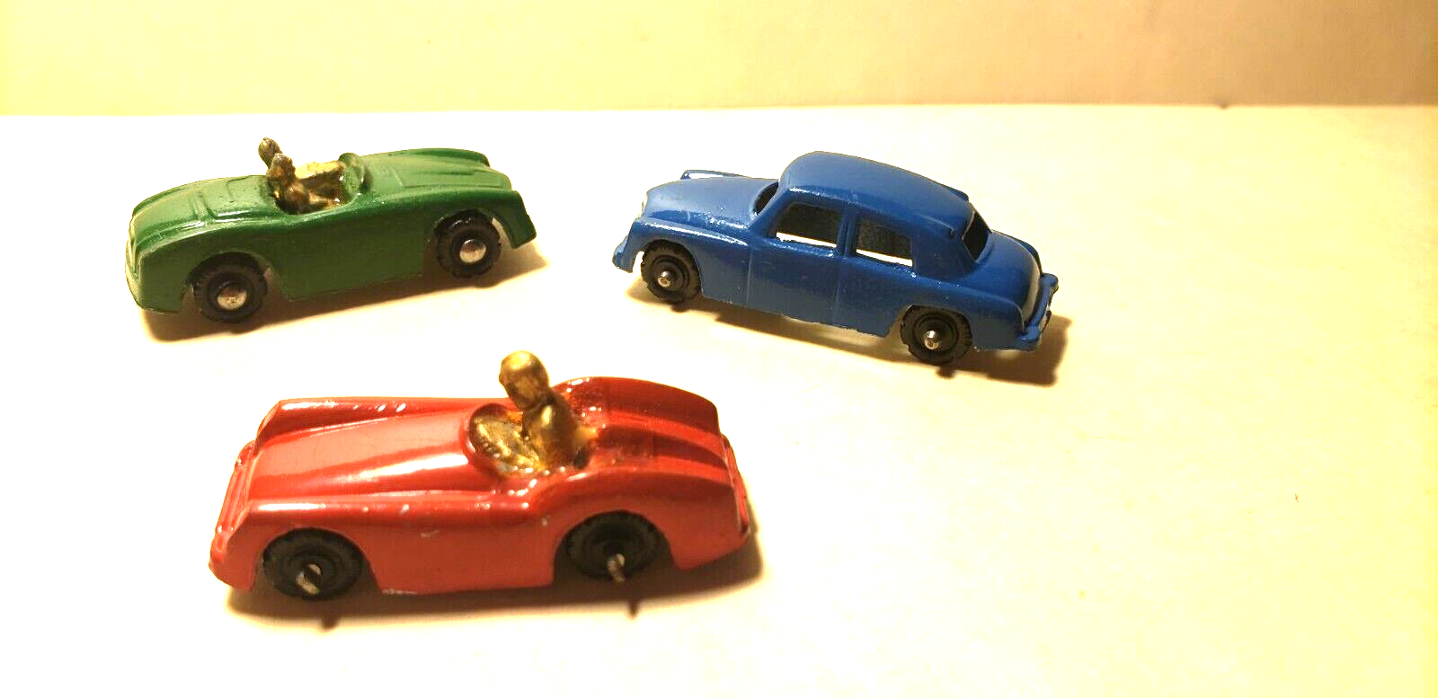 Vintage Lot of (3) 1930's Slush Cars 2 with drivers | eBay