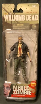2014 THE WALKING DEAD MERLE ZOMBIE FIGURE SERIES 5 MCFARLANE TOYS | eBay