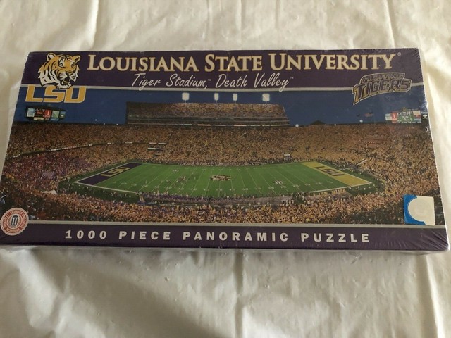 MasterPieces NCAA Louisiana State LSU Tigers Stadium Panoramic Jigsaw ...