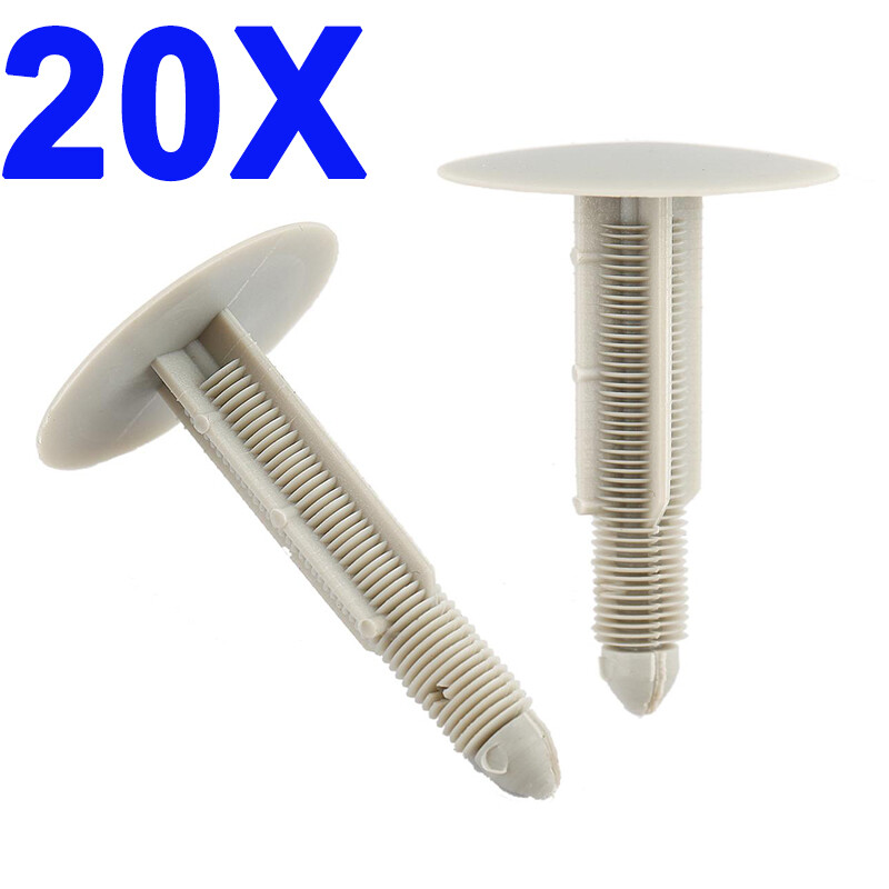 20PCS GREY HEADLINER HEADLINING ROOF TRIM CLIPS FOR FORD TRANSIT 2006 ...