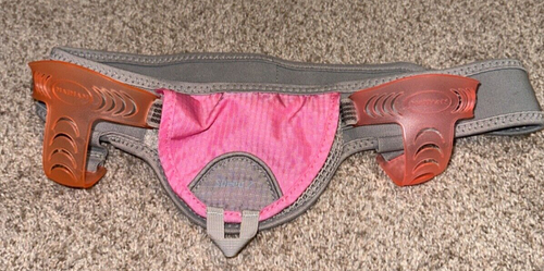 Nathan Hydration Running Hiking Fanny Pack Adjustable Multi Pocket Gray ...