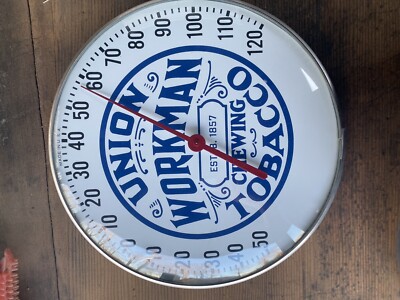vintage round advertising thermometer | eBay
