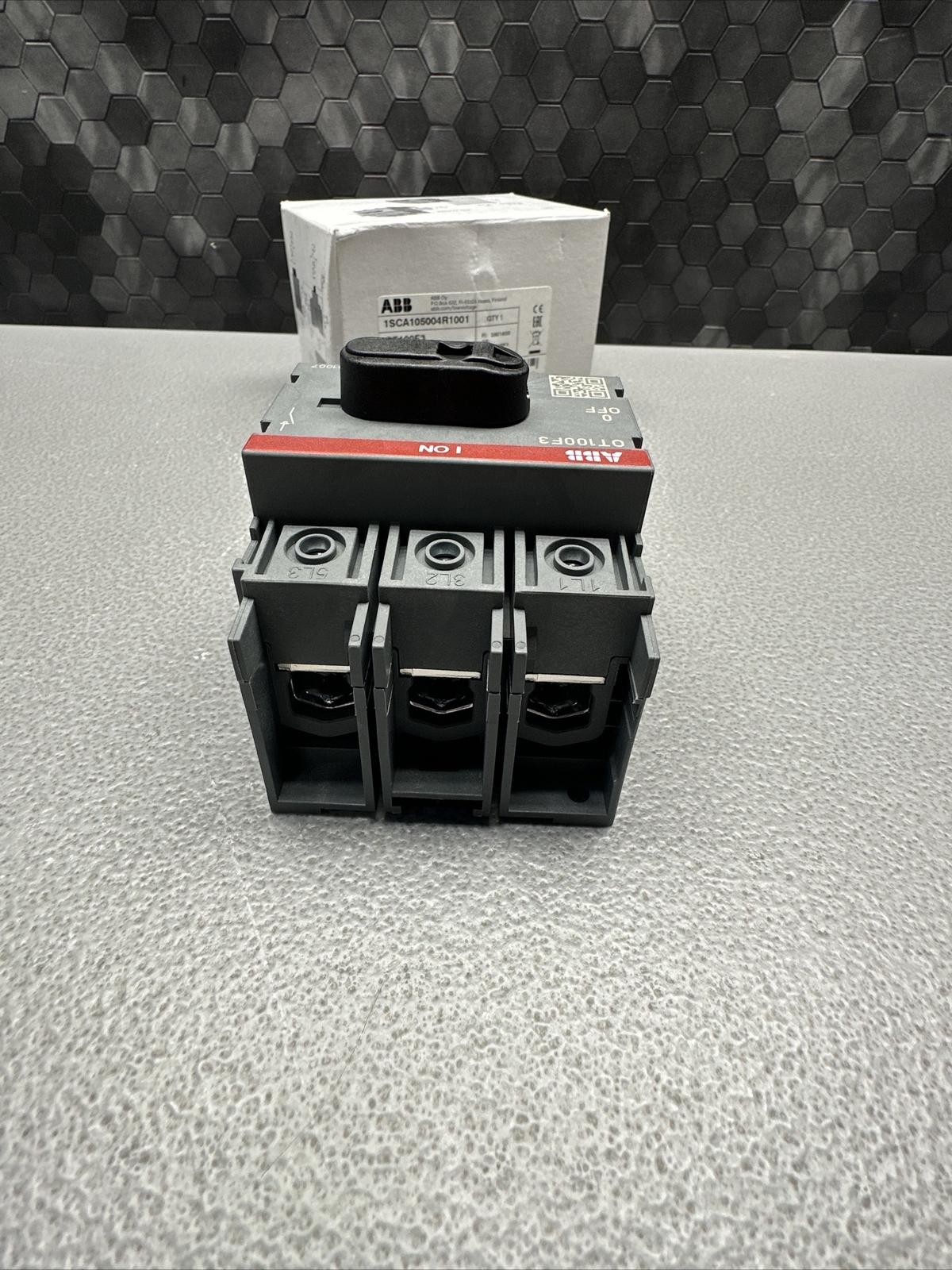 One ABB 3p Disconnect Switch OT100F3 100a for sale online | eBay