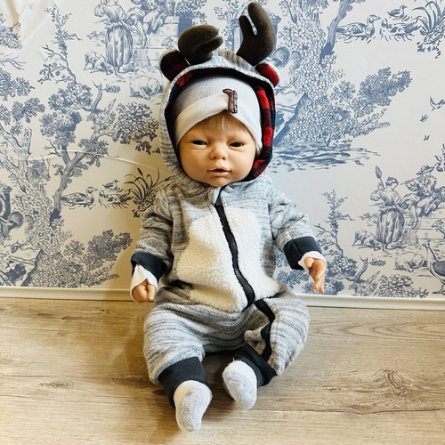 Vintage Berjusa Newborn Anatomically Correct Male Baby Boy Doll ...