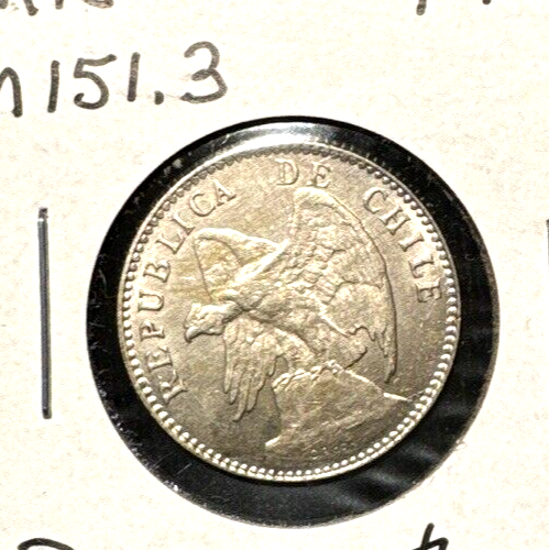Chile 1908 20 centavos KM 151.3 Unc | eBay