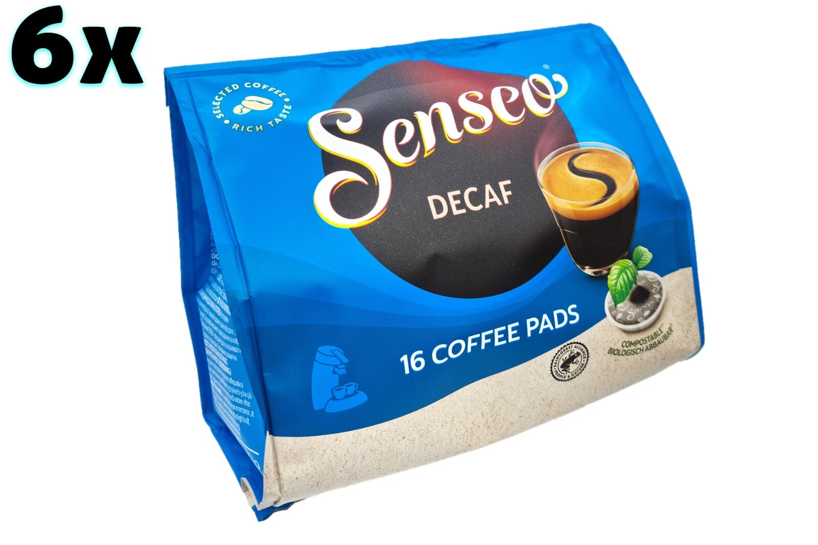 48x/96x SENSEO Decaf coffee pods pads ☕ from Germany TRACKED SHIPPING ...