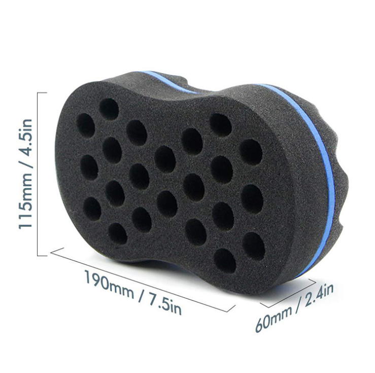 Hair Sponge Magic Barber Brush Sponge Twist Curl Dreads Locking Afro ...