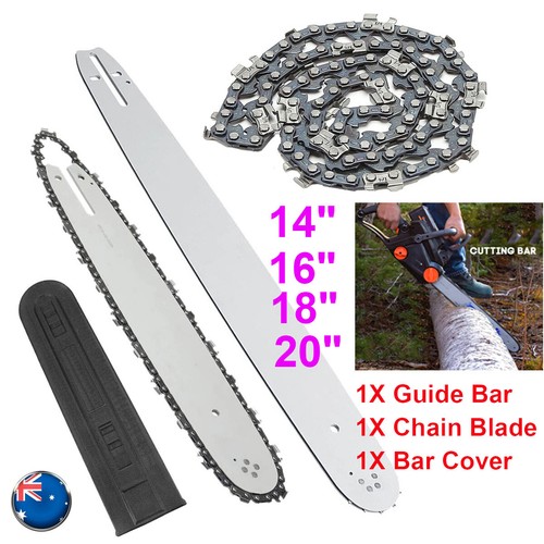 Chainsaw Bar & Chain Combo Fit Stihl Husqvarna Ozito Baumr-AG 14" 16 ...