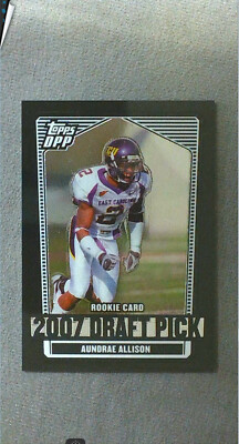 2007 Topps Draft Picks & Prospects Chrome Black #118 Aundrae Allison | eBay