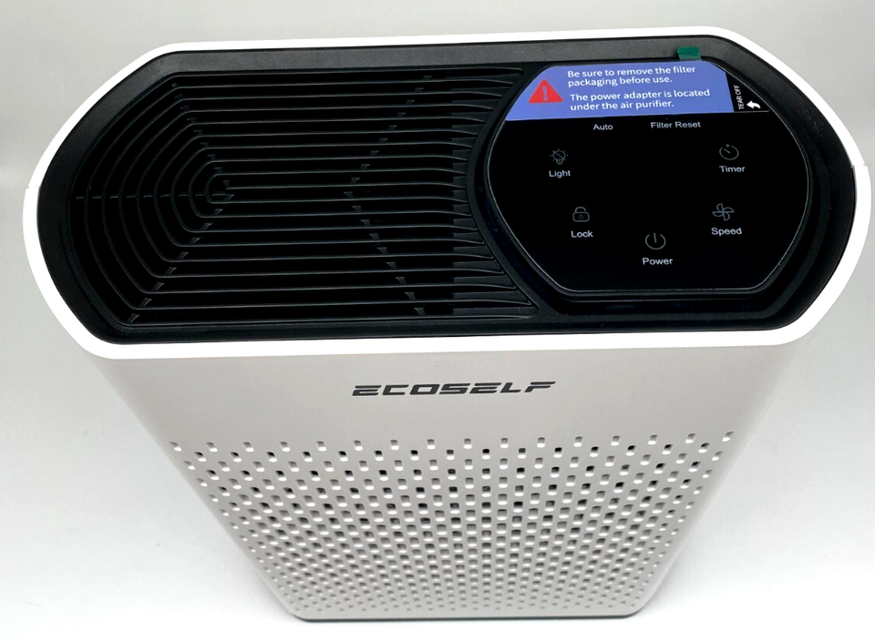 Ecoself Air Purifier With Built In Dust Sensor Model HAP-602 - White | eBay