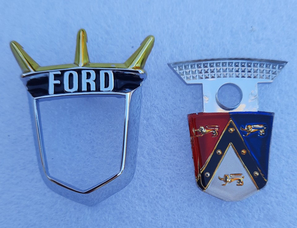 FORD CREST EMBLEM, fits many 1954-1959 FORD applications | eBay