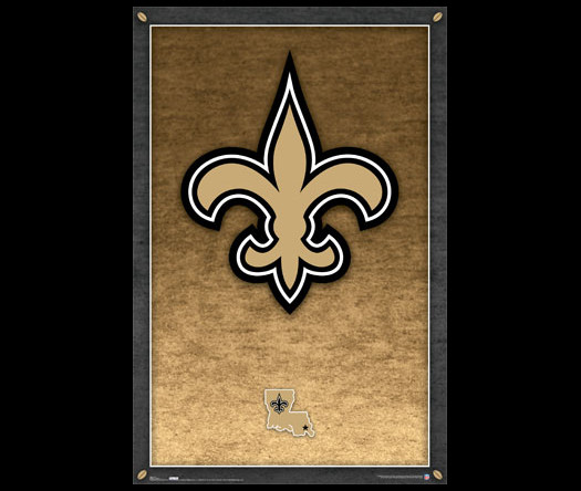 Symmetrie Logo NFL New Orleans Saints