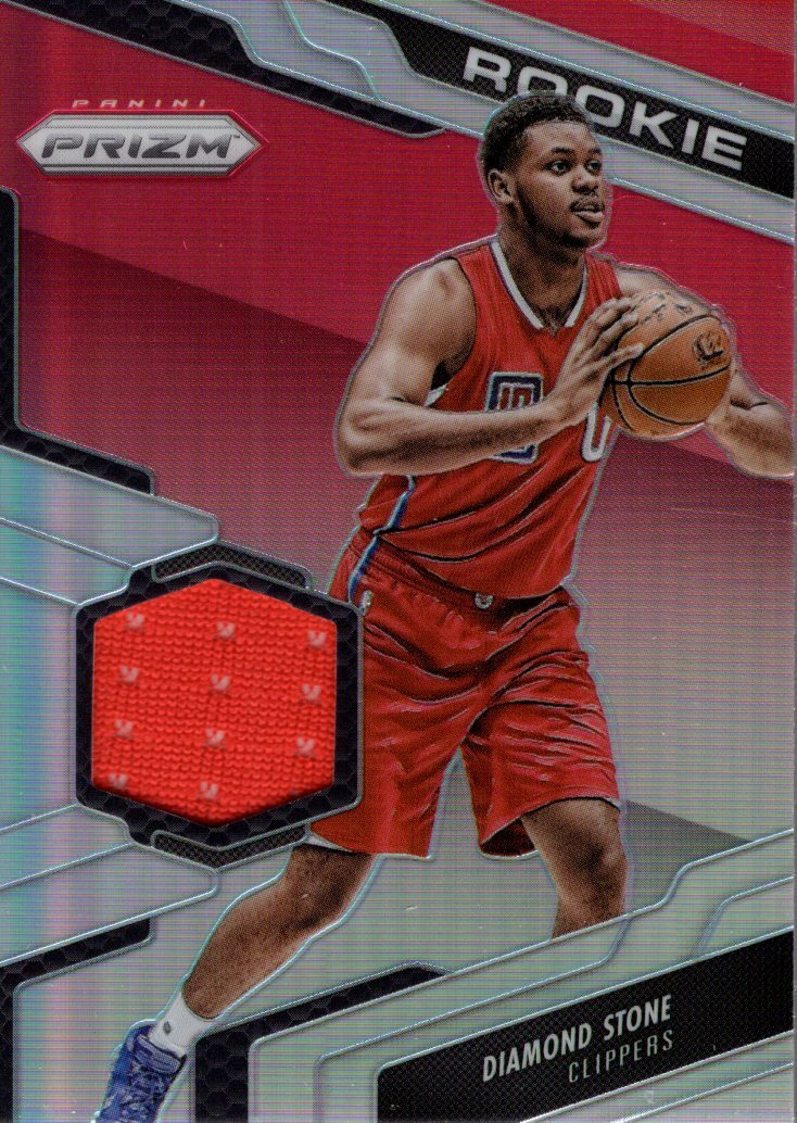 2016-17 Panini Prizm Rookie Jerseys Prizms Silver #36 Diamond Stone ...