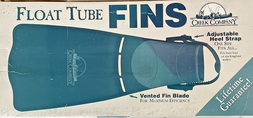 New Float Tube Fins- Vented -One Size Fits All | eBay