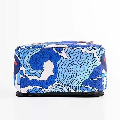 SPRAYGROUND Deluxe Ukiyoe Wave Shark Mouth Printing Large Canvas ...