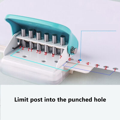 Manual Binding Machines Multipurpose 6 Holes Cinch Book Binding Machine ...