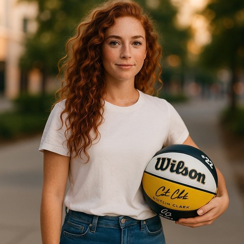 Limited Ed Wilson CAITLIN CLARK WNBA Basketball Tribute SIZE 3 Mini ...