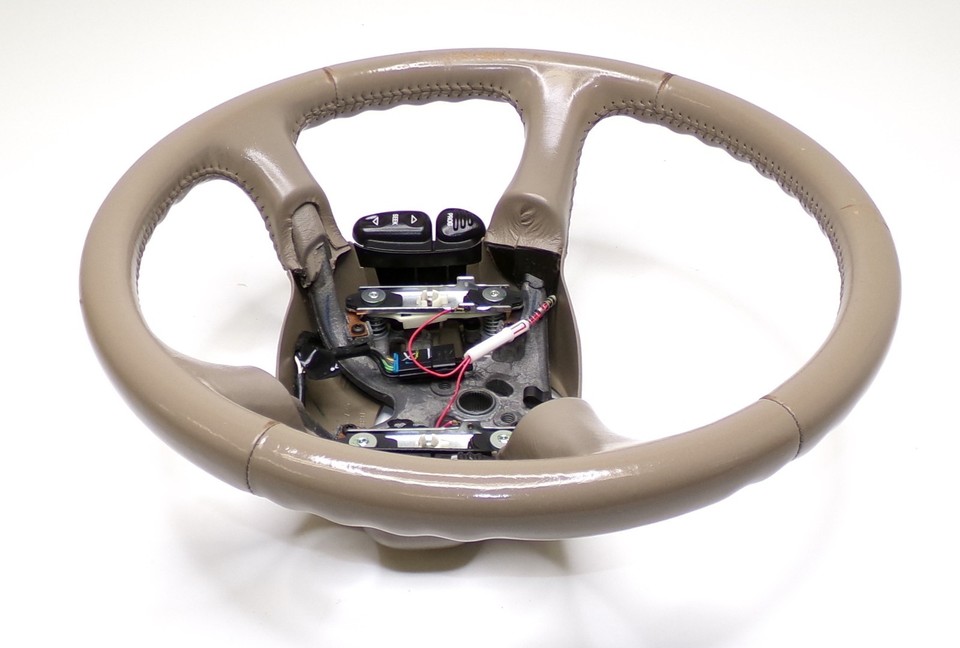 Chevrolet GMC 98-02 Tahoe Suburban Yukon Steering Wheel Tan Denali ...