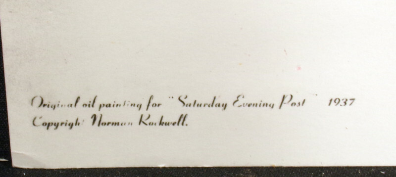 Norman Rockwell "Gaiety Dance Team" Vintage Collotype Art Print 1975 ...