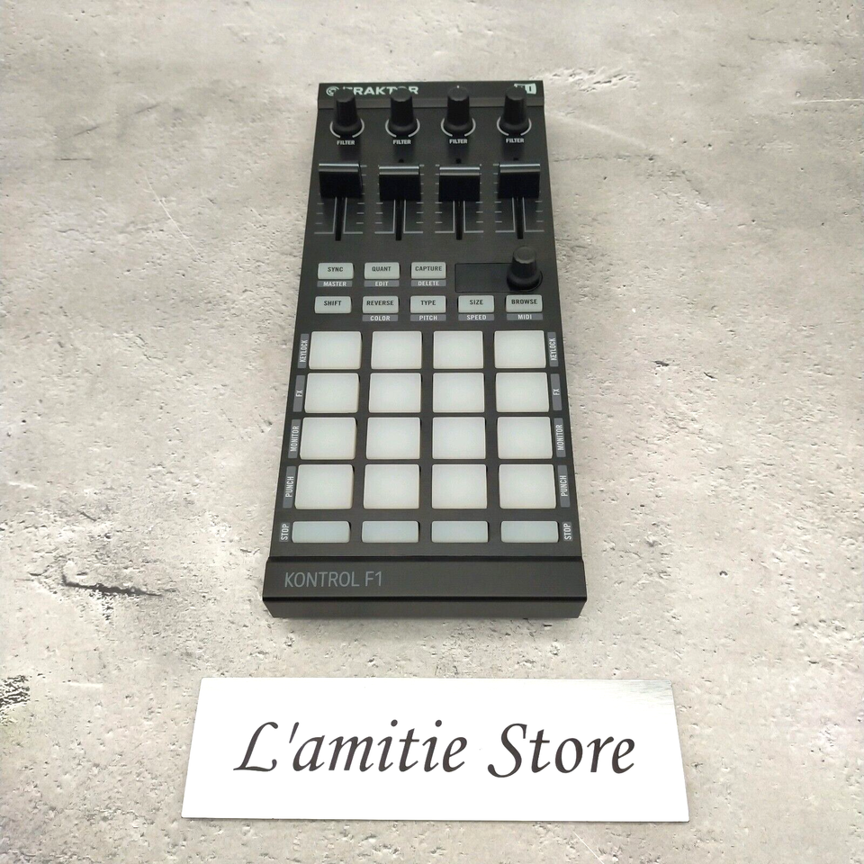 Native Instruments TRAKTOR KONTROL F1 DJ Controller MIDI Remix Stem ...