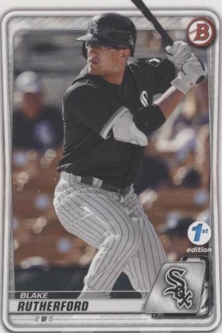 2020 Bowman 1st Edition - Blake Rutherford #BFE-13 (RC) for sale online ...