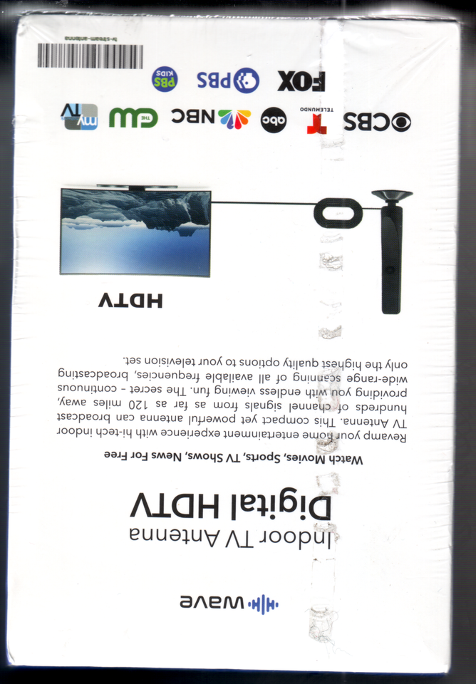 Wave Indoor TV Antenna Digital HDTV | eBay