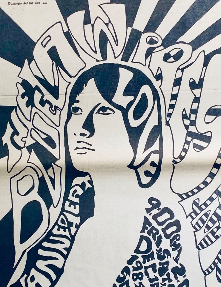 LOVE Arthur Lee CANNED HEAT HOURGLASS Allman Brothers 1967 POSTER ...