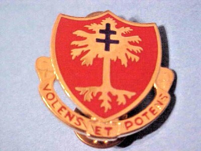 US 320th Field Artillery Battalion DI DUI Pin Clutchback Crest Medal ...