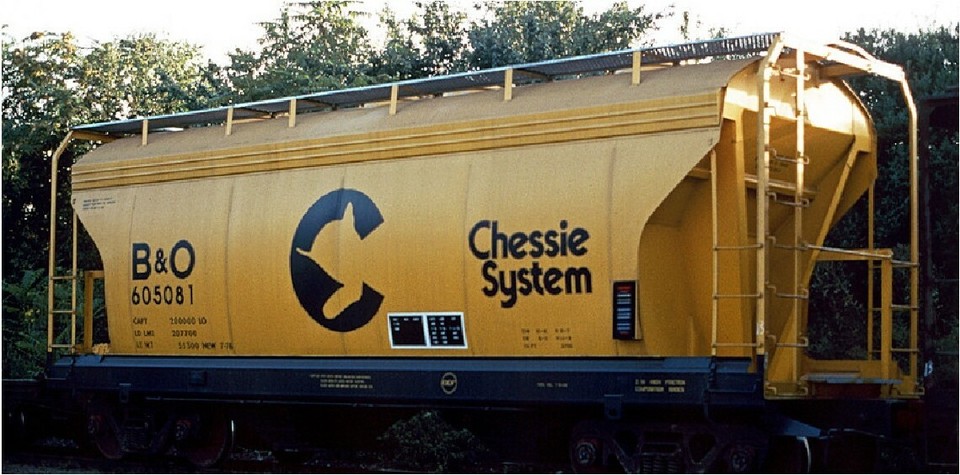 N Scale Hopper Car Decals " CSX Chessie System " | eBay