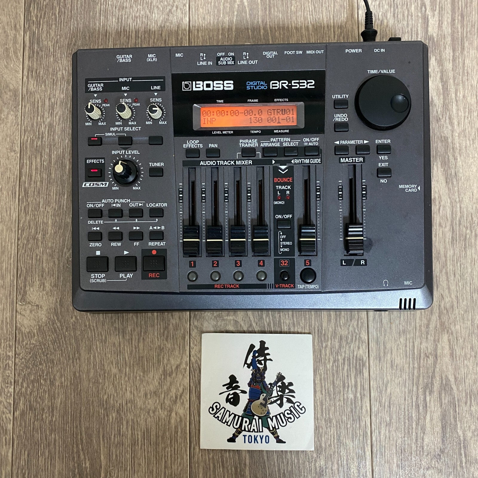 Boss BR-532 digital Multi Track Recorder 4Track 100-240V W/AC Adapter ...