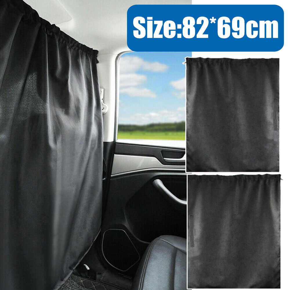 2pcs Taxi Car Isolation Curtain Partition Protection Privacy Curtains ...
