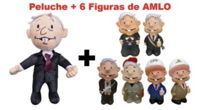 AMLO Peje Plush Toy + 6 Collection Figures Peje Premium Doll | eBay